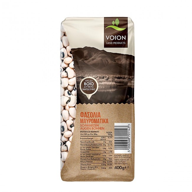 Schwarzaugenbohnen Mavromatika Voion (400 g)